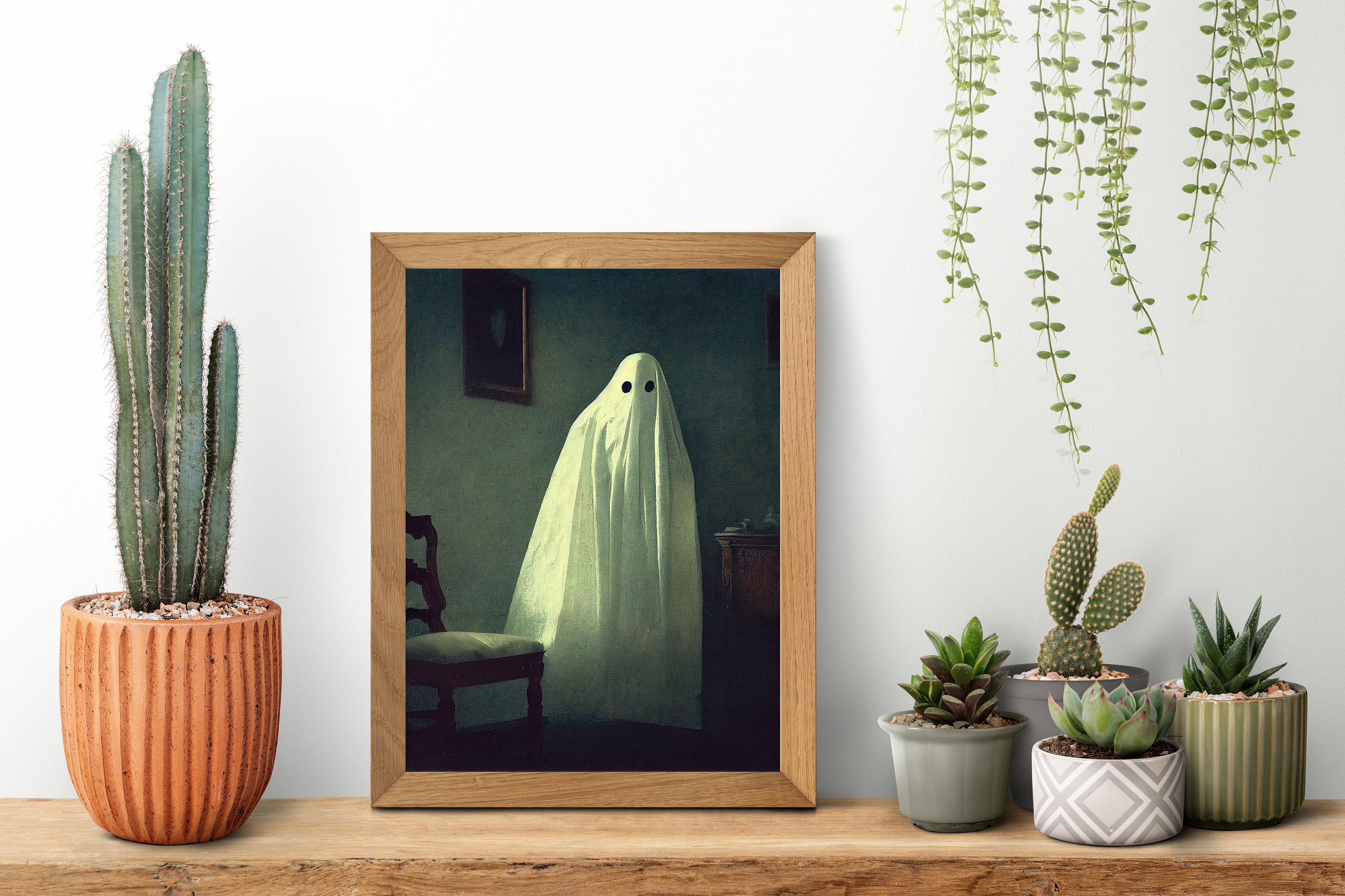 Victorian Ghost Print Digital Download Halloween Print Victorian Ghost ...