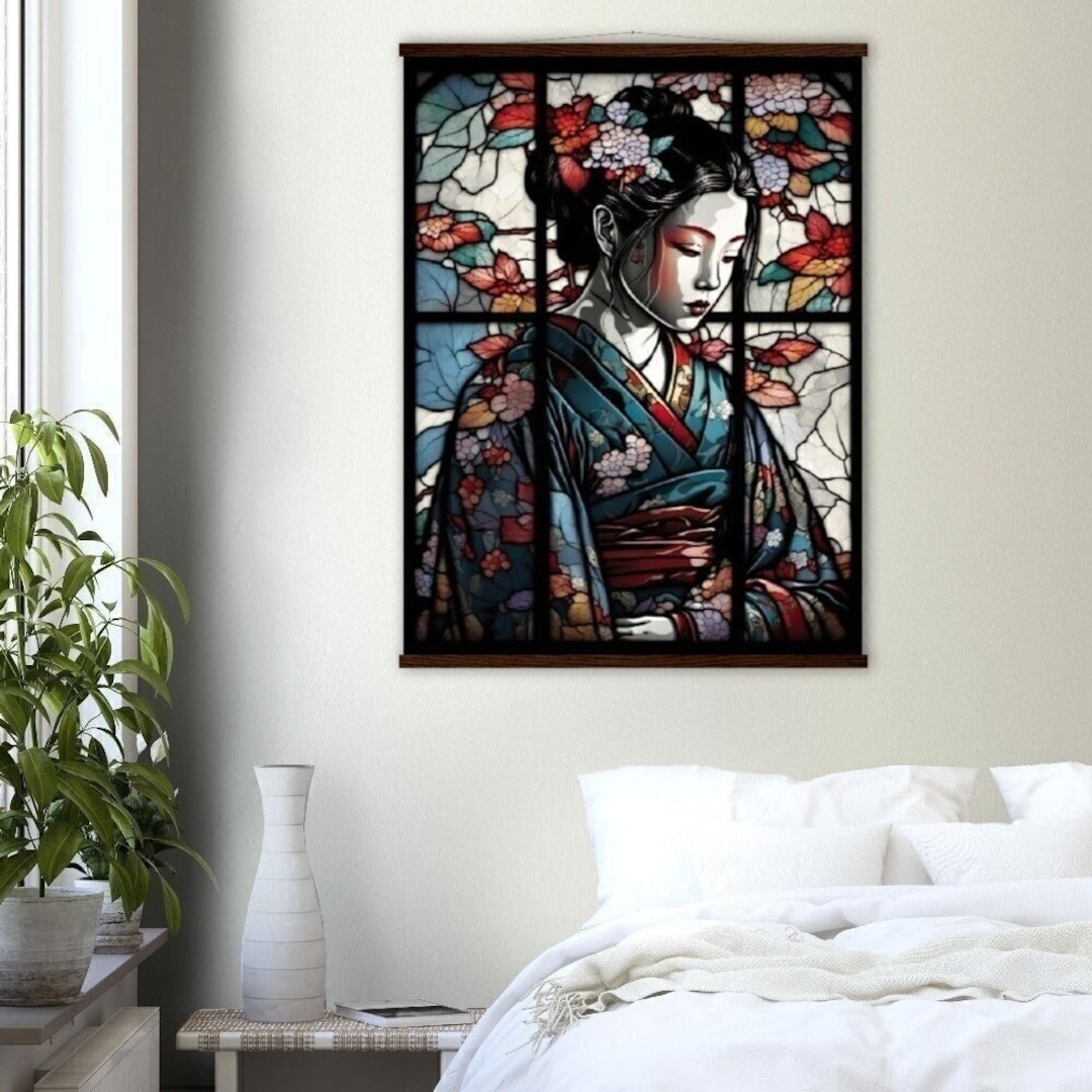 Geisha, Geisha Wall Art, Geisha Art, Geisha Print, Japanese Wall Art ...