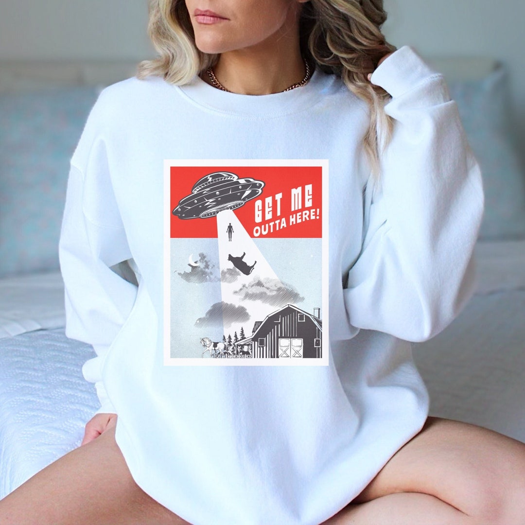 UFO Sweatshirt, UFO, UFO Shirt, Alien, Extraterrestrial, Starseed ...