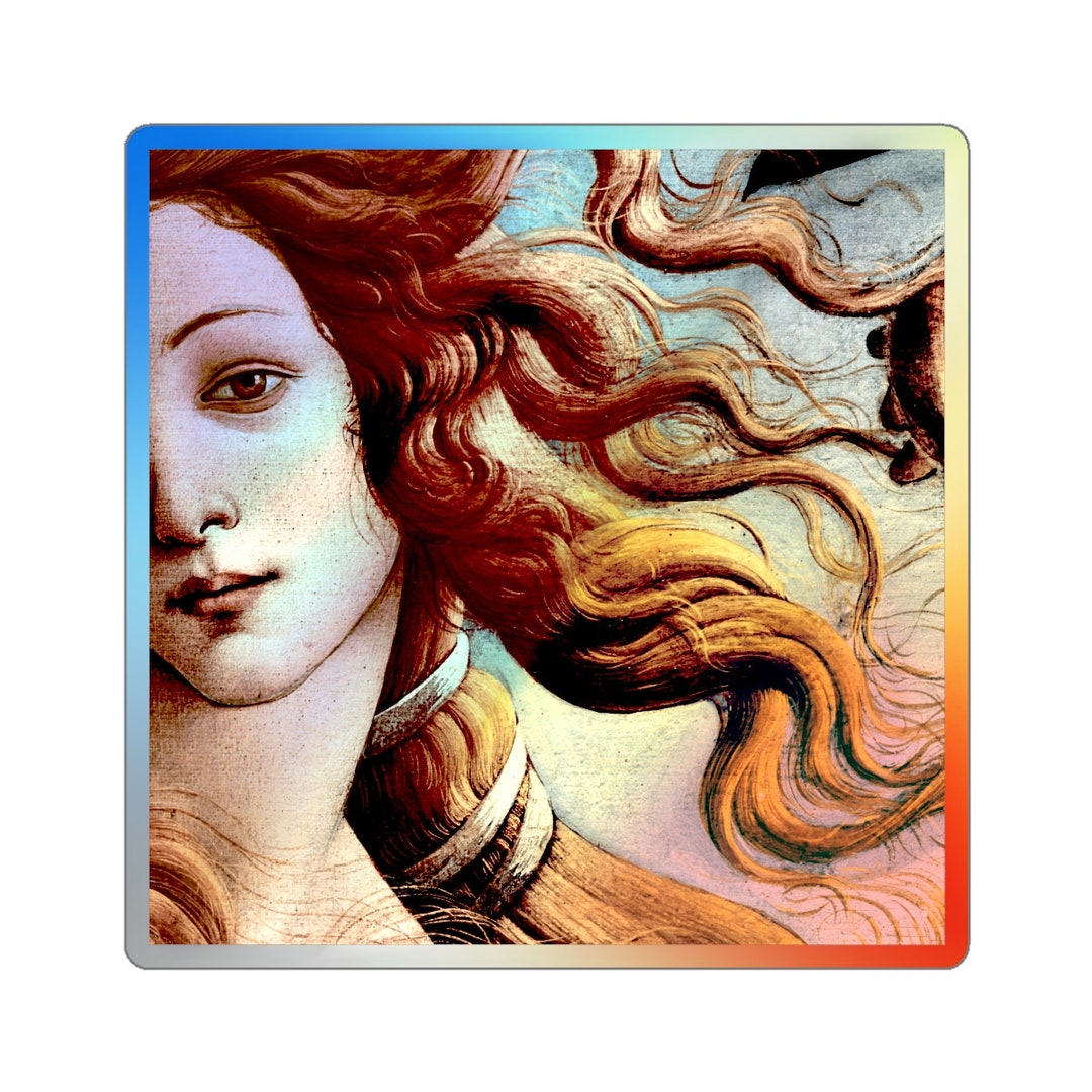 Venus Sticker Venus Holographic Sticker Birth of Venus - Etsy