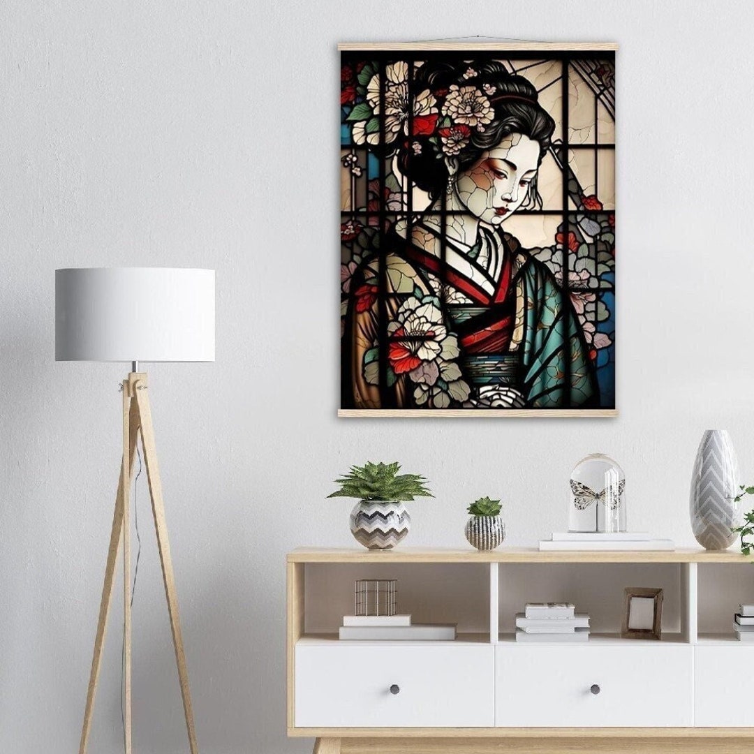 Geisha Wall Art, Geisha, Geisha Art, Geisha Print, Japanese Wall Art ...