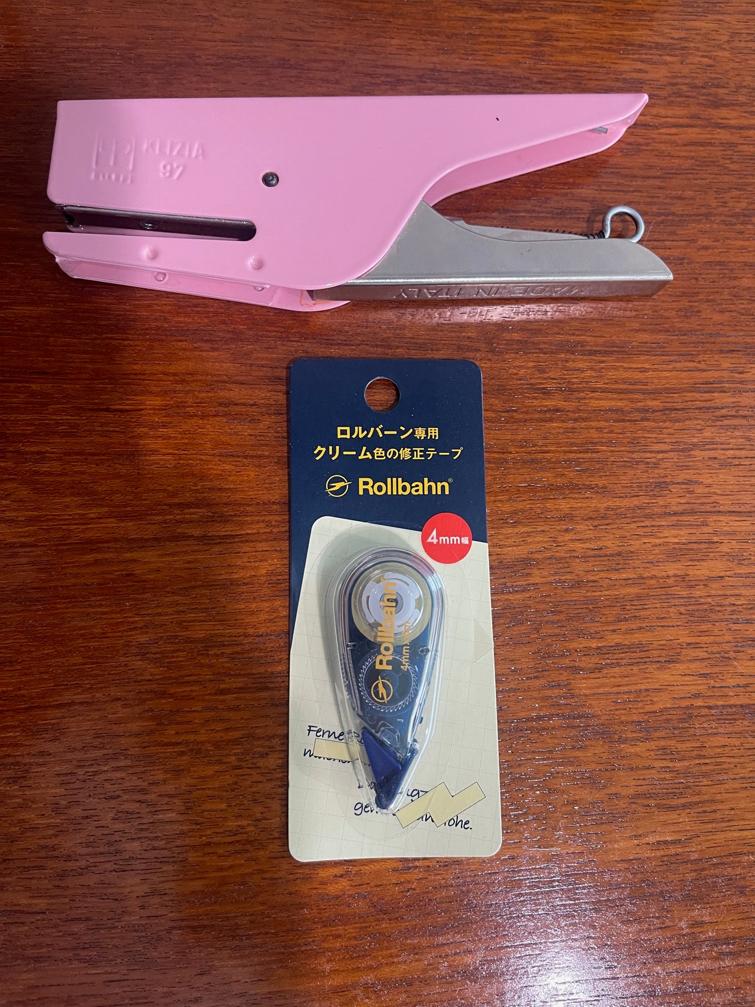 Rollbahn Cream Colored Correction Tape With Blue Case. - Etsy