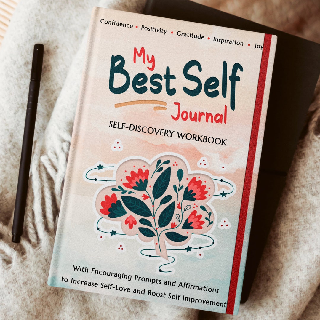 My Best Self Journal : Physical Hardcover Guided Journal With ...