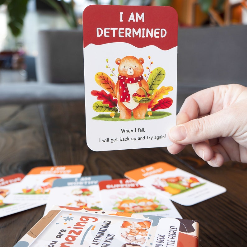 Positive Affirmations for Kids: A 40-card Deck to Empower - Etsy