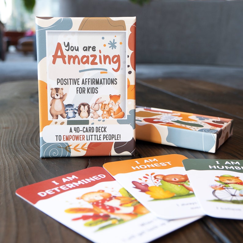 Positive Affirmations for Kids: A 40-card Deck to Empower Little People ...
