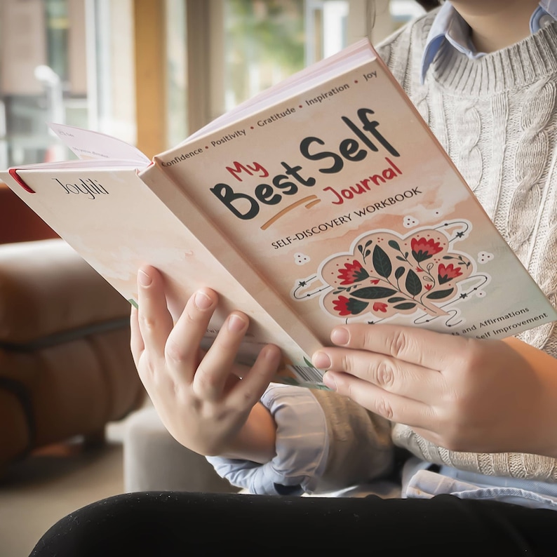My Best Self Journal : Physical Hardcover Guided Journal With ...