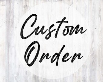 Request Custom Order - Etsy