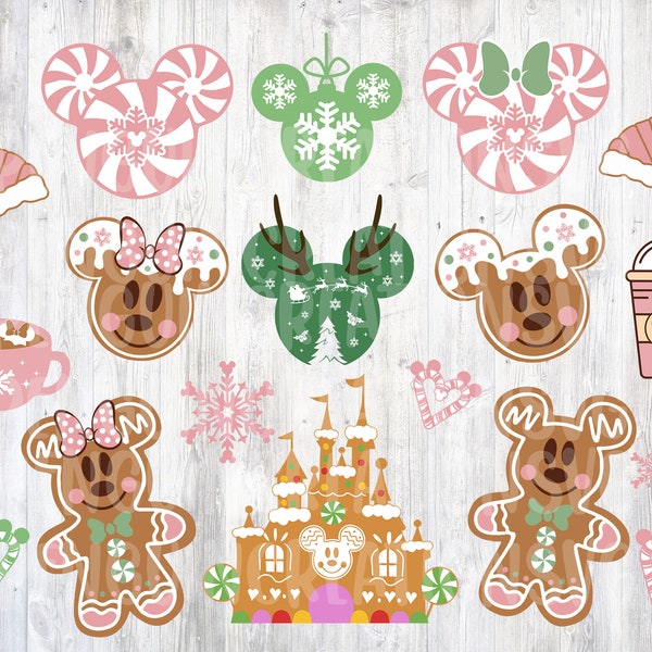Mickey Gingerbread Svg - Etsy