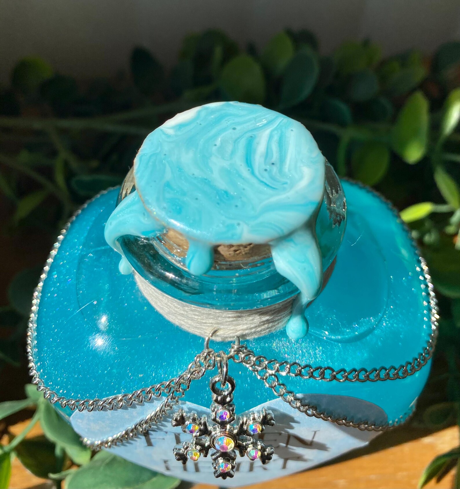 Frozen Heart Potion | Apothecary Potion Bottle | Winter Court Decor ...