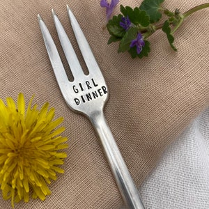 Girl Dinner - Appetizer Fork - Pickle Fork - Charcuterie - Etsy