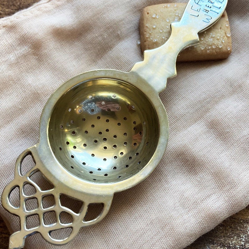 Antique Tea Strainer - Etsy