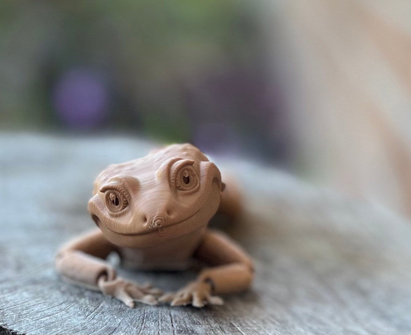 Leopard Gecko, Articulated Gecko Fidget Toy, 3D Printed Desk Pet ...