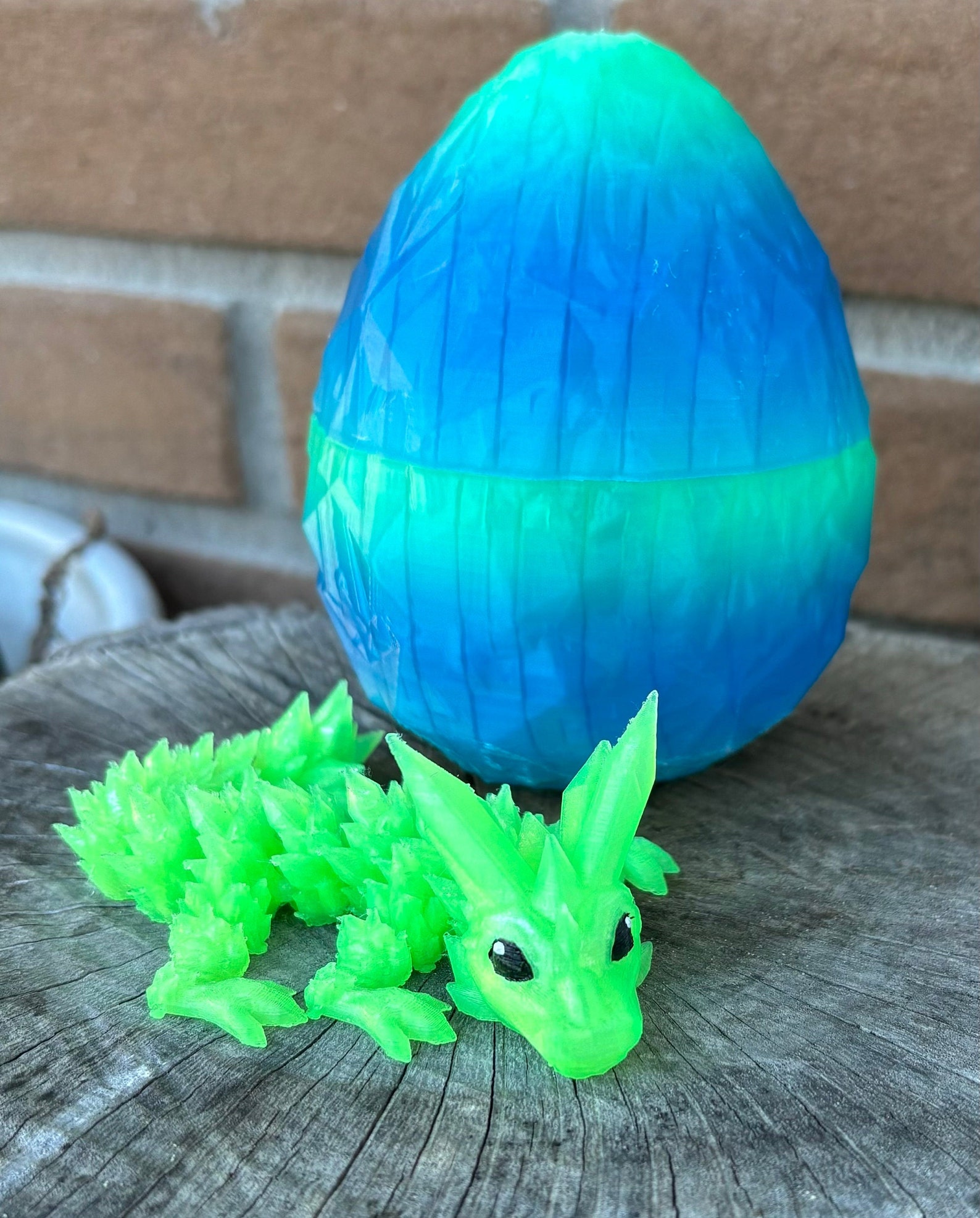 Crystal Dragon, Articulated Crystal Gem Dragon, Fidget Toy, Desk Pet ...