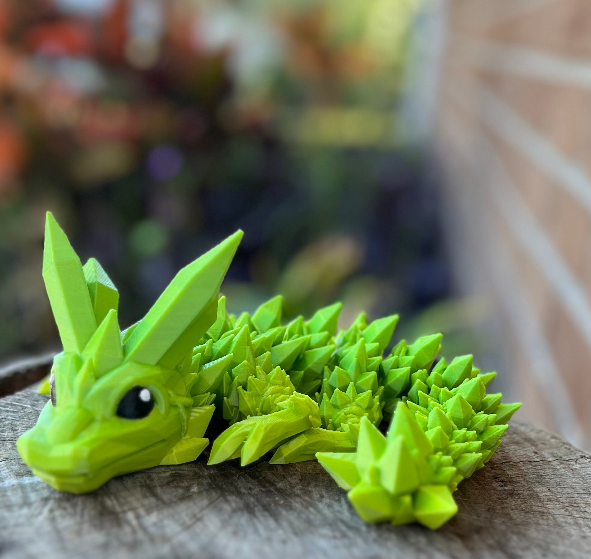 Crystal Dragon, Articulated Crystal Gem Dragon, Fidget Toy, Desk Pet ...