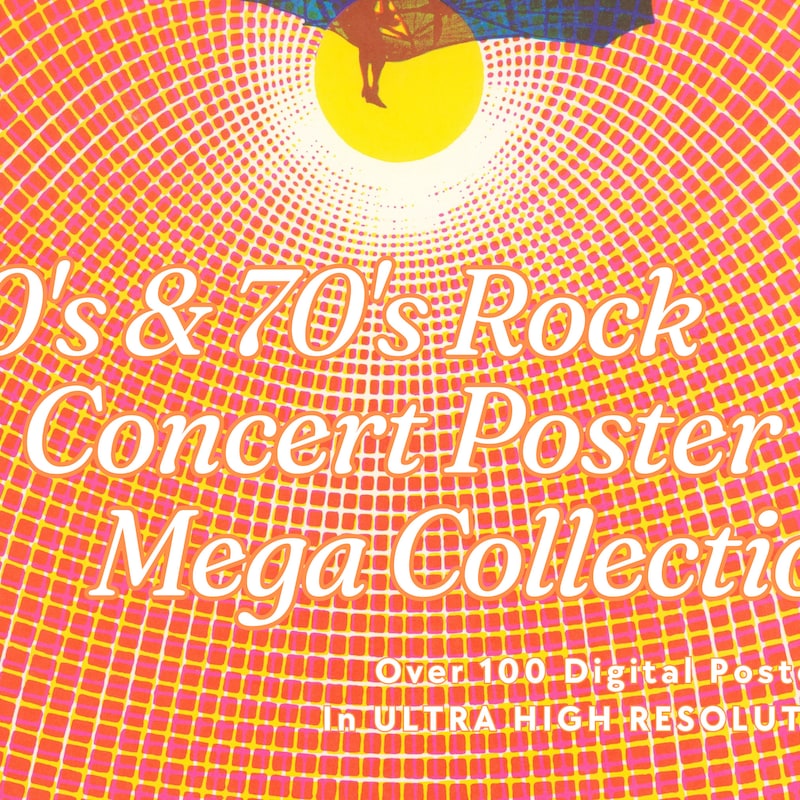 70s Vintage Poster - Etsy