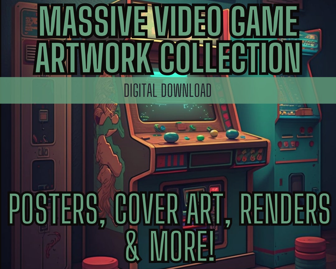 Massive Collection of Video Game Posters, Covers, & Artwork High ...