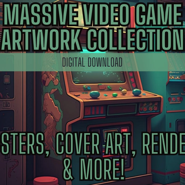 Video Game Posters - Etsy