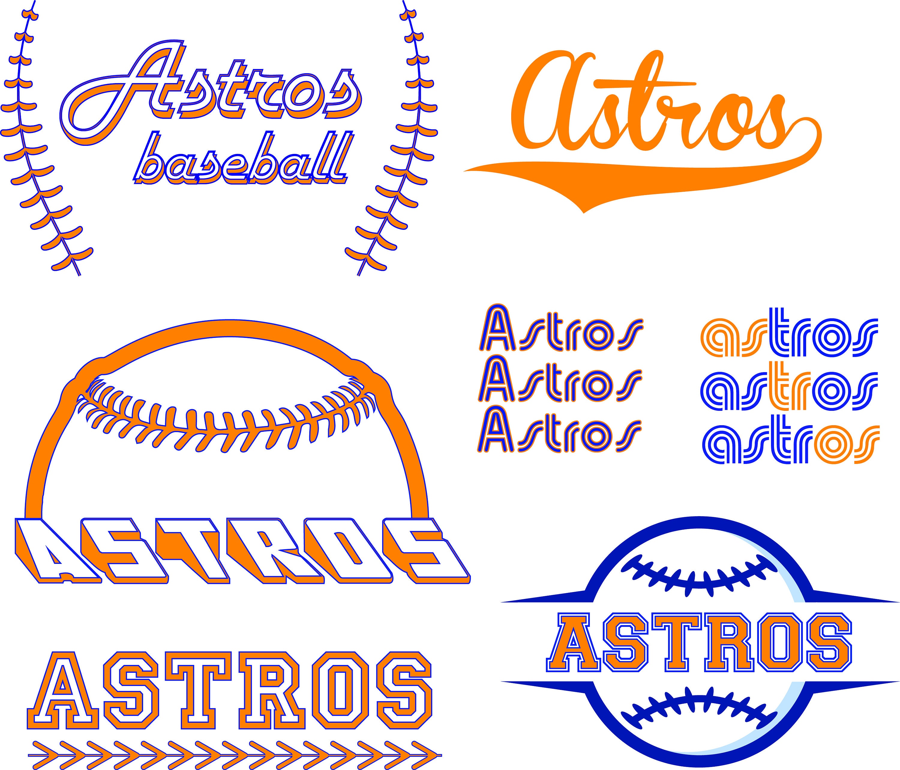 Astros SVG, Astros Retro SVG, Astros PNG, Digital Download, Cut File ...