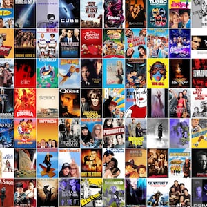 90's Movie Posters Collection Over 700 High-quality Digital Posters ...