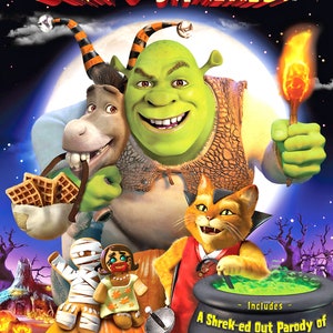 Shrek Digital Movie Poster Collection 300DPI. 8 High Resolution Posters ...