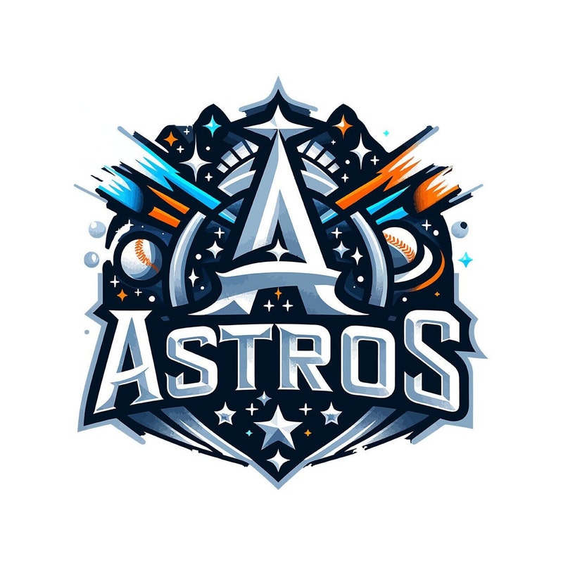 Astros Svg - Etsy