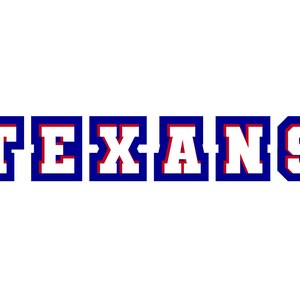 Texans Typography Design, Fully Editable Graphic Football SVG PNG ...