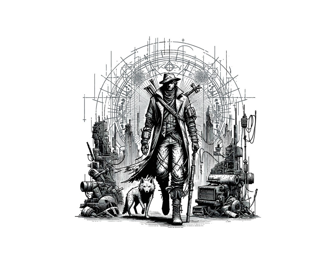 Fallout Inpired Vector Art Transparent SVG & PNG Digital Download, Cut ...