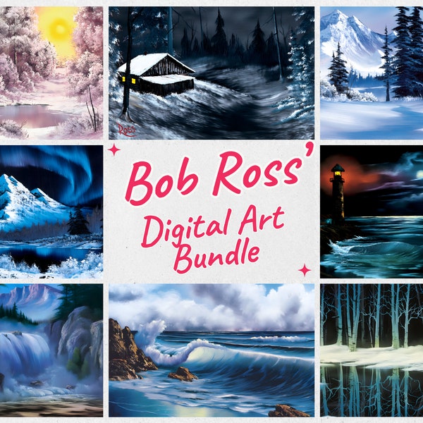 Bob Ross - Etsy