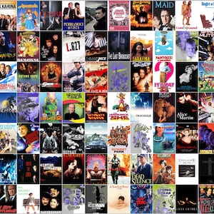 90's Movie Posters Collection Over 700 High-quality Digital Posters ...