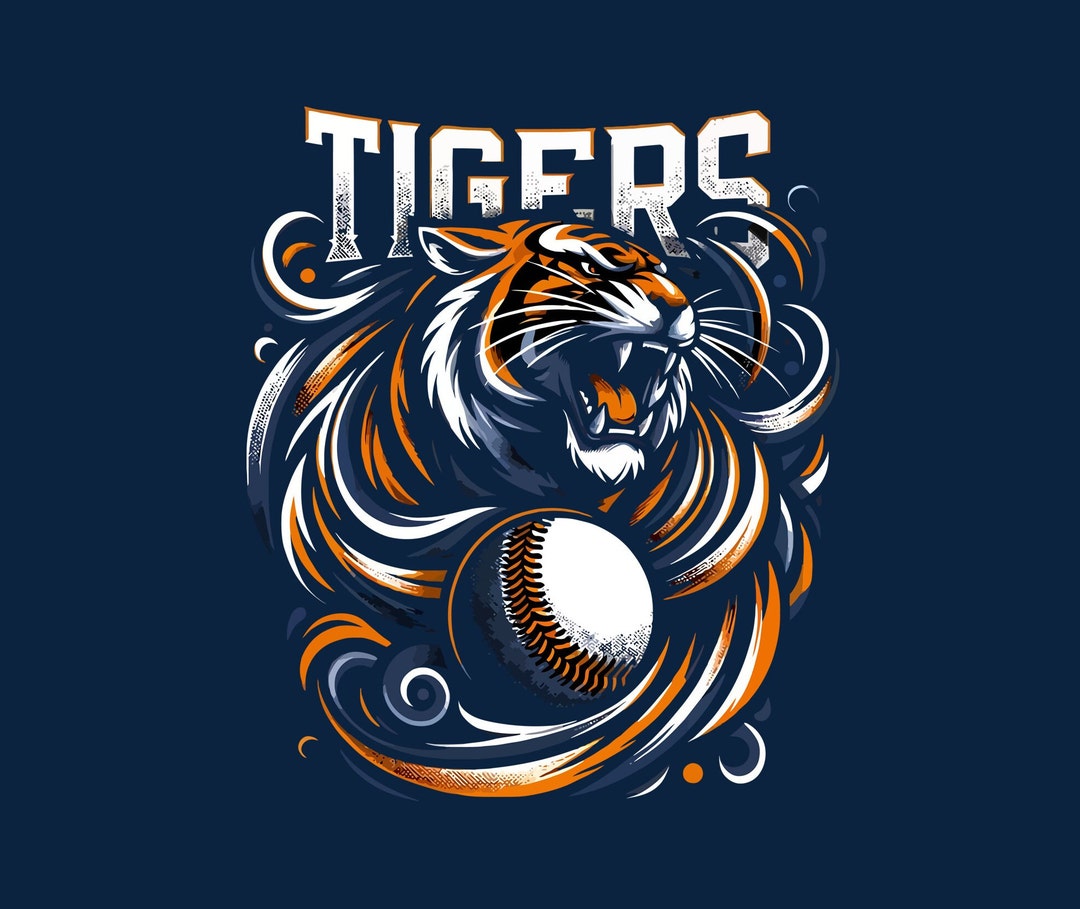 Tigers SVG, Tigers Retro SVG, Tigers PNG, Digital Download, Cut File ...