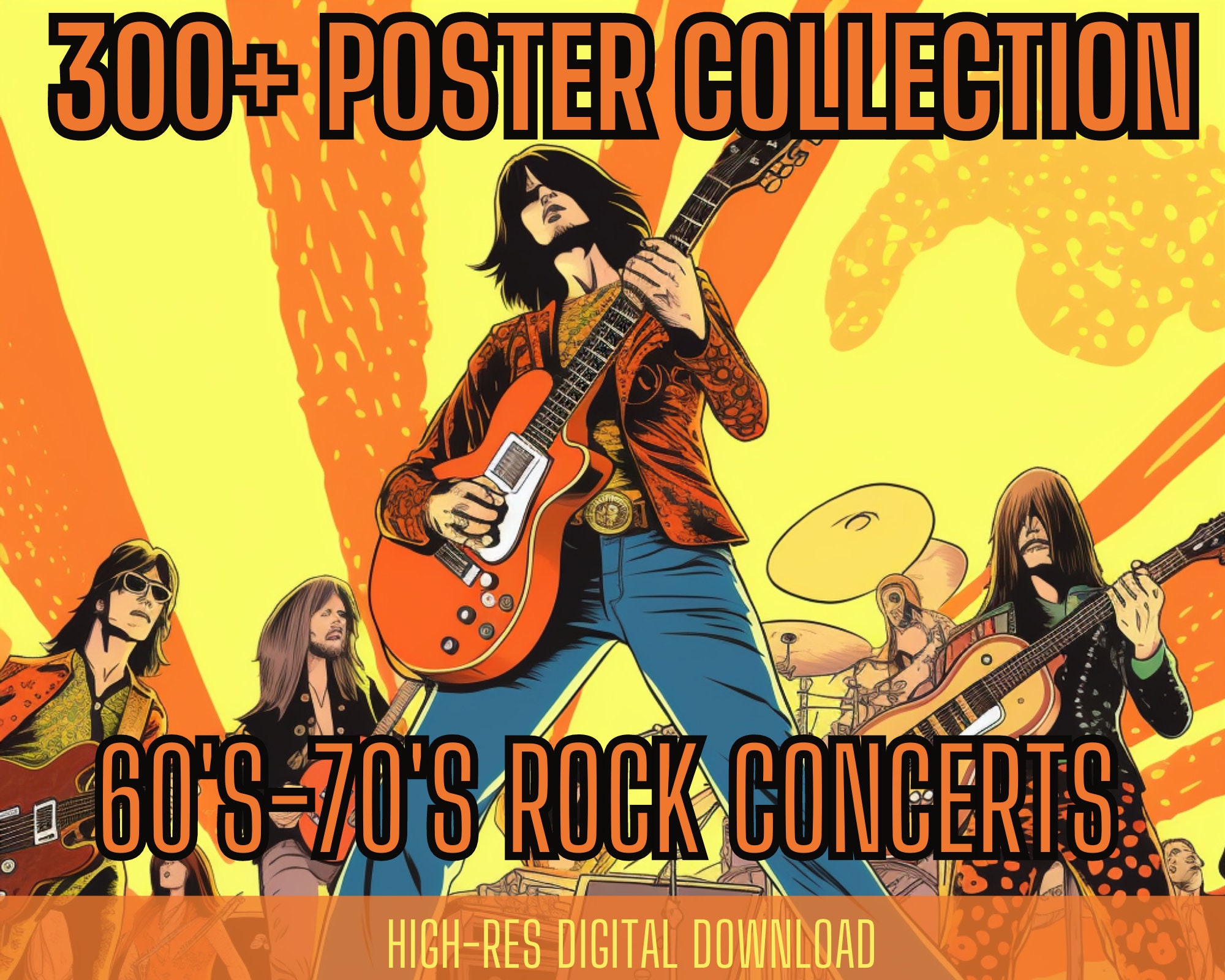 70s Concert Poster