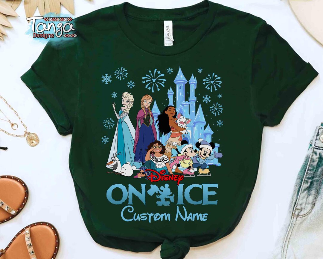 Personalized Disney is Better on Ice Shirt, Disney Family Shirts ...