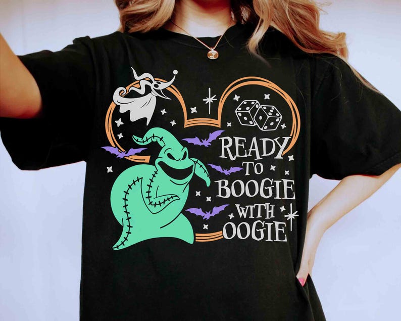 Disney Oogie Boogie Bash 2026 Ready to Boogie With Oogie Shirt ...
