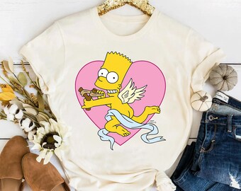 Simpsons Valentine Shirt - Etsy
