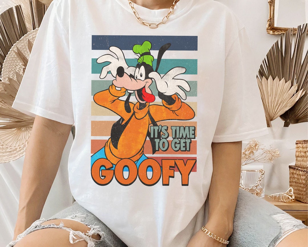 Vintage 90s It's Time to Get Goofy Shirt, Funny Disney T-shirt, Walt ...