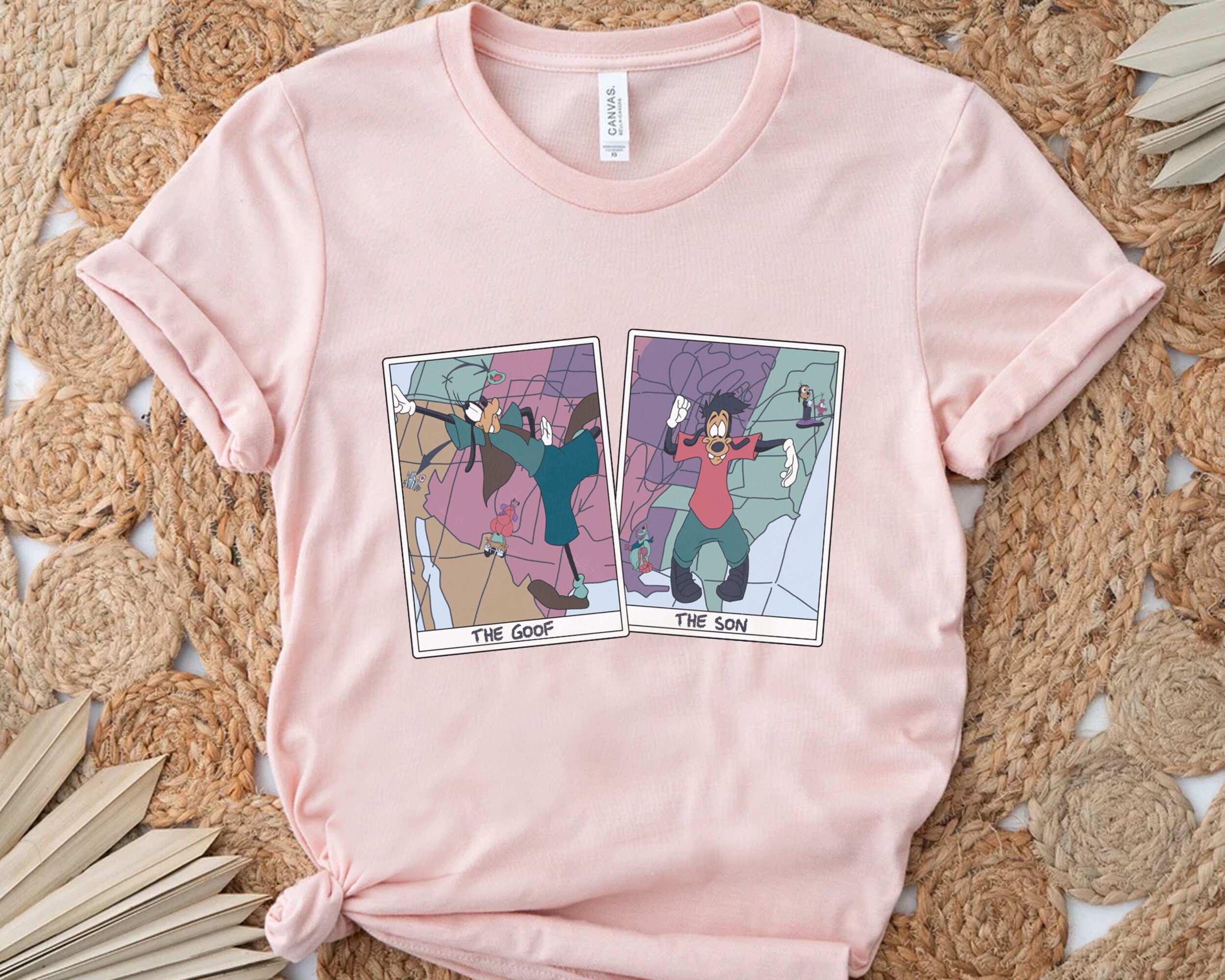 Disney A Goofy Movie The Goof The Son Cards T-shirt