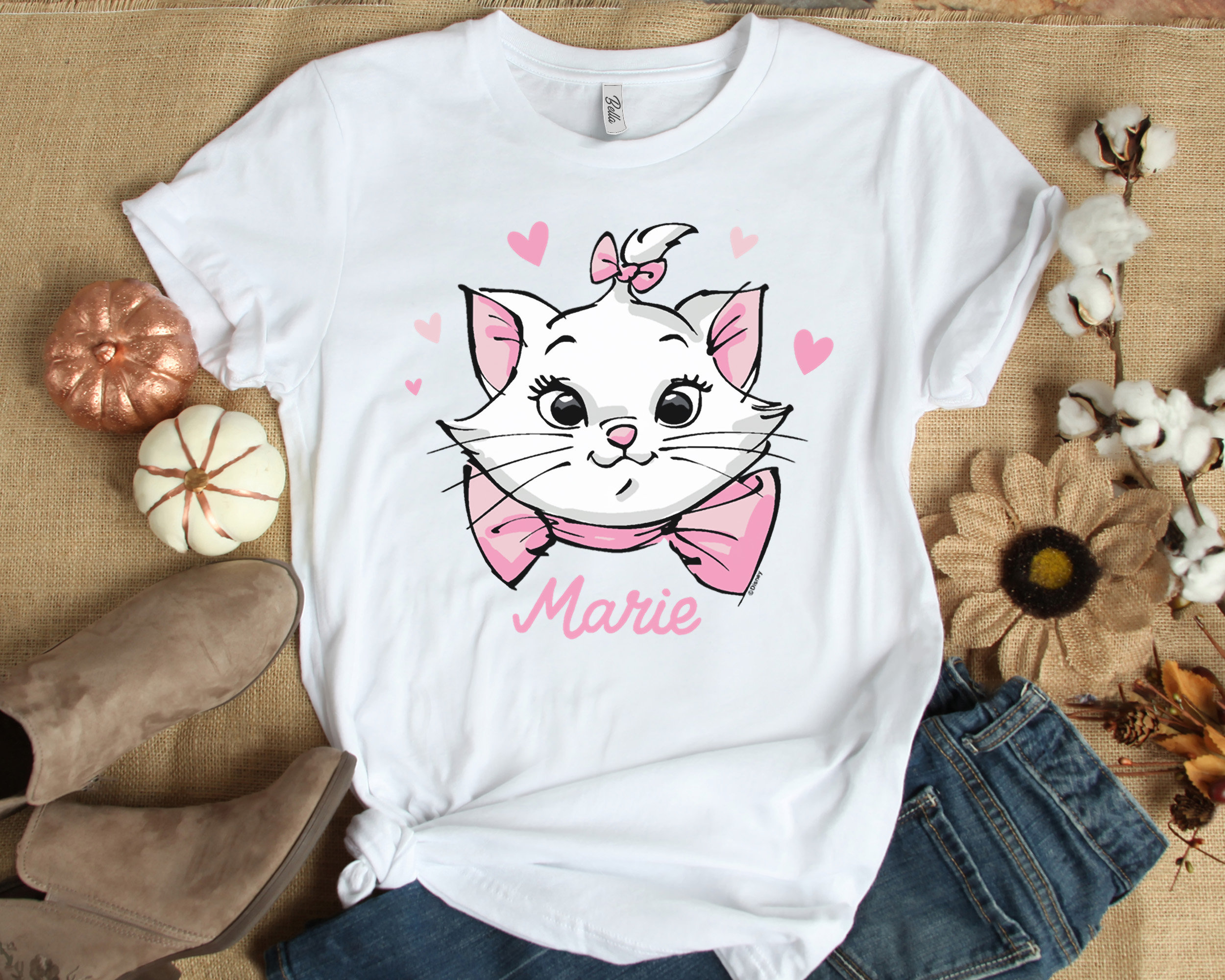 Cute Disney the Aristocats Marie T-shirt Magic Kingdom - Etsy