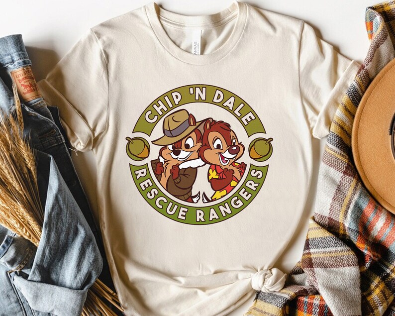 Disney Chip 'N Dale Rescue Rangers Logo Retro Shirt Magic - Etsy