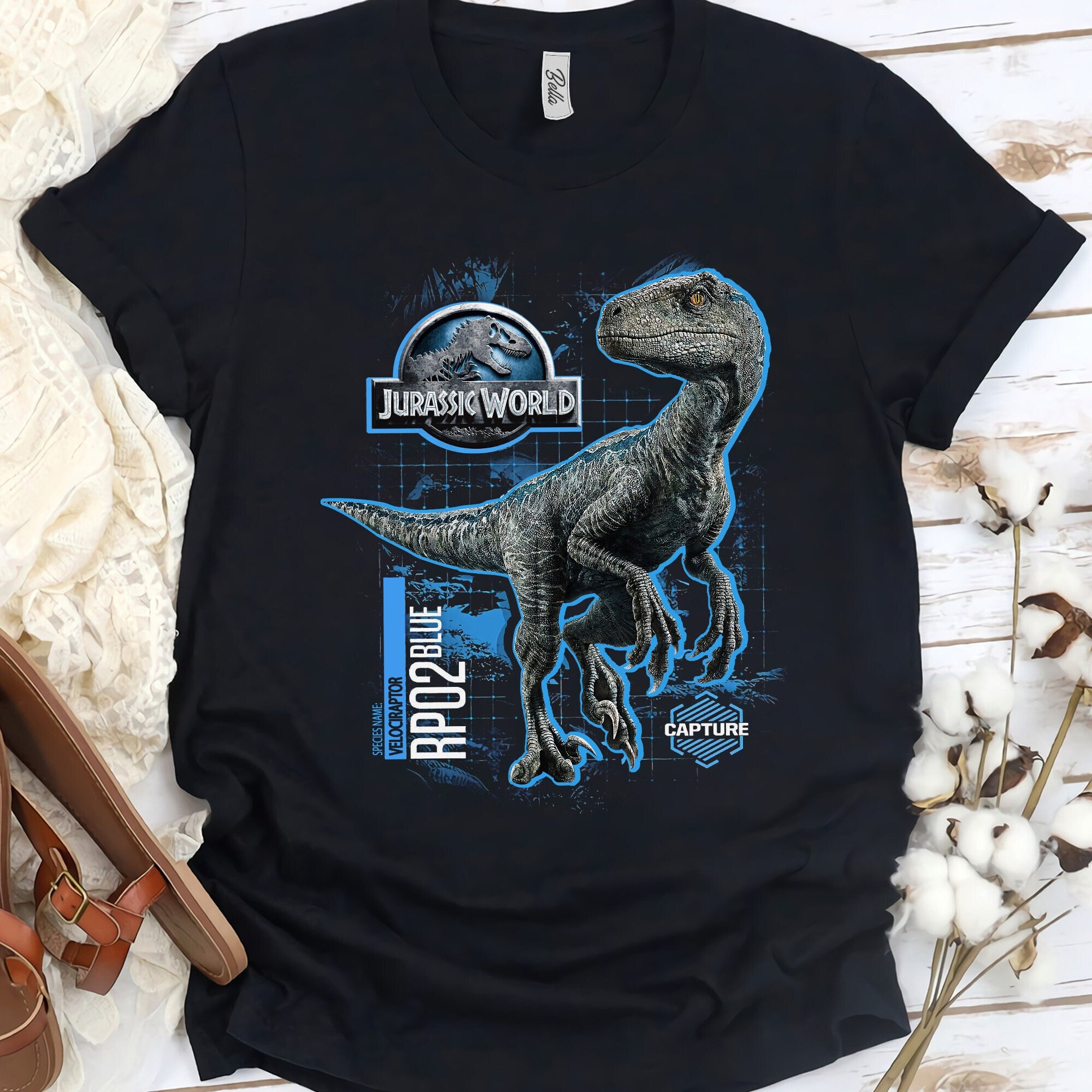 Jurassic World Raptor Birthday Shirt - Etsy Ireland