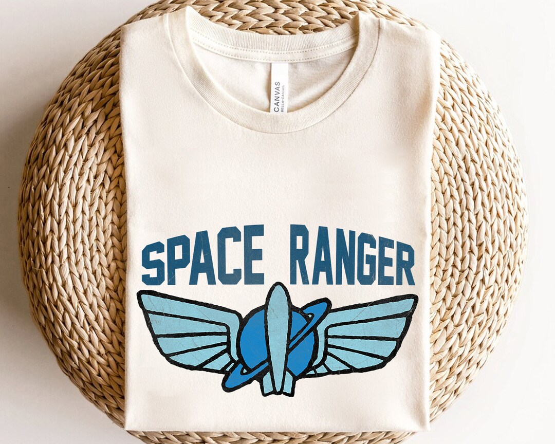 Disney Toy Story Buzz Space Ranger Star Command Logo Retro Shirt, Magic ...
