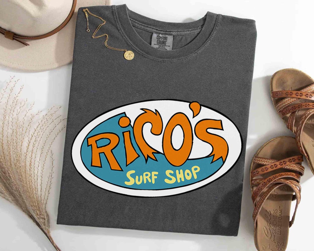 Disney Channel Hannah Montana Rico’s Surf Shop Logo Shirt, Walt Disney ...