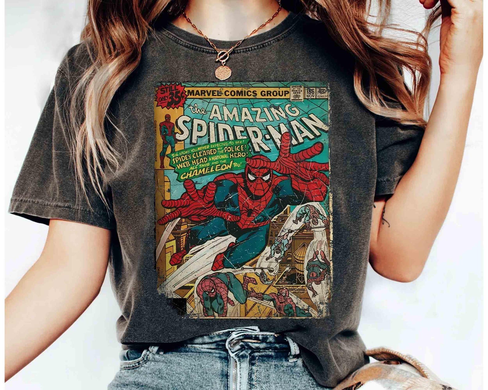 Retro Marvel the Amazing Spider-man Retro Comics Book Cover Vintage ...