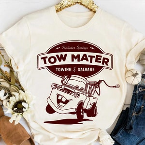 Disney Pixar Cars Tow Mater Towing & Salvage Shirt, Magic Kingdom ...