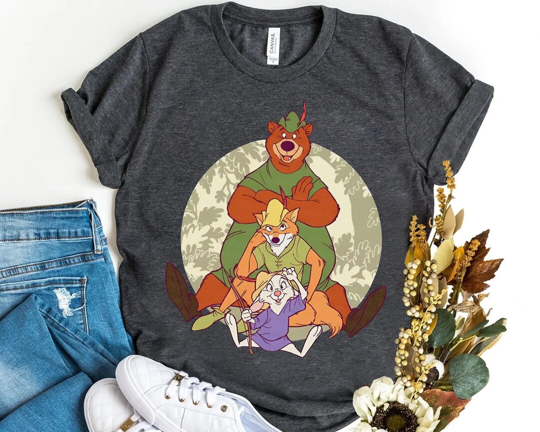 Disney Robin Hood Little John Skippy Group Shot Shirt, Magic Kingdom ...