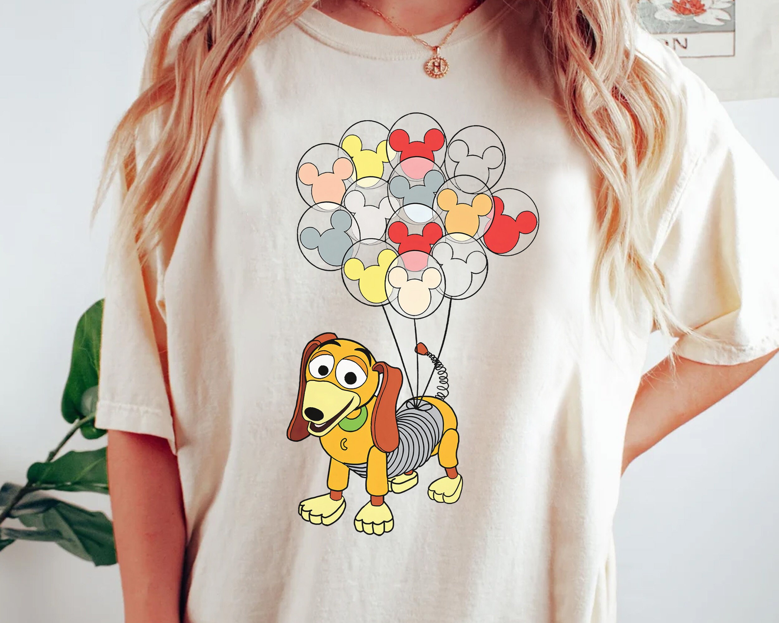 Disney Pixar Toy Story Slinky Dog With Balloon Mickey Ear - Etsy