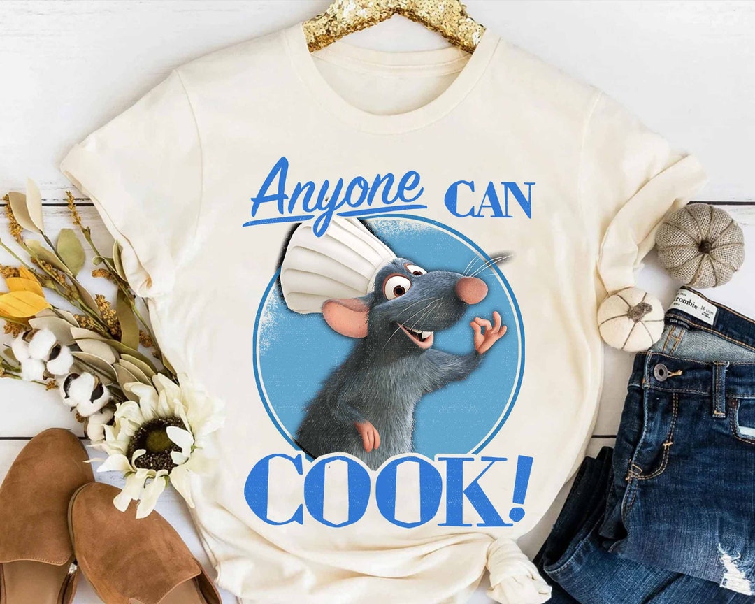 Disney Pixar Ratatouille Cute Remy Little Chef Anyone Can Cook - Etsy