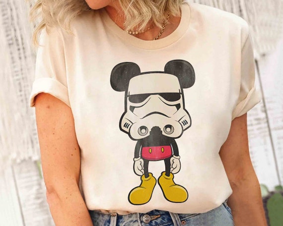 Funny Disney Star Wars Mickey Mouse Custom Stormtrooper Retro Shirt Galaxy s Edge Hollywood Studios Disneyland Family Vacation Holiday Gift Etsy Canada