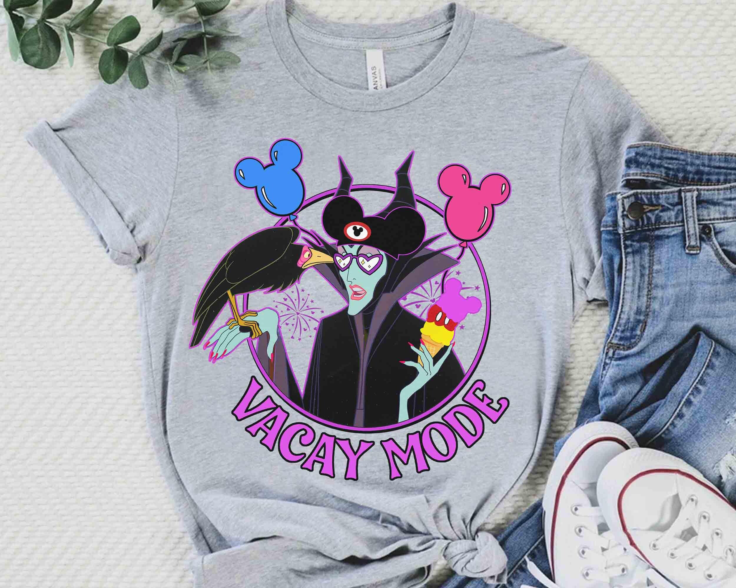 Disney Villains Vacay Mode Mickey Balloons T-shirt, Disney Villains ...
