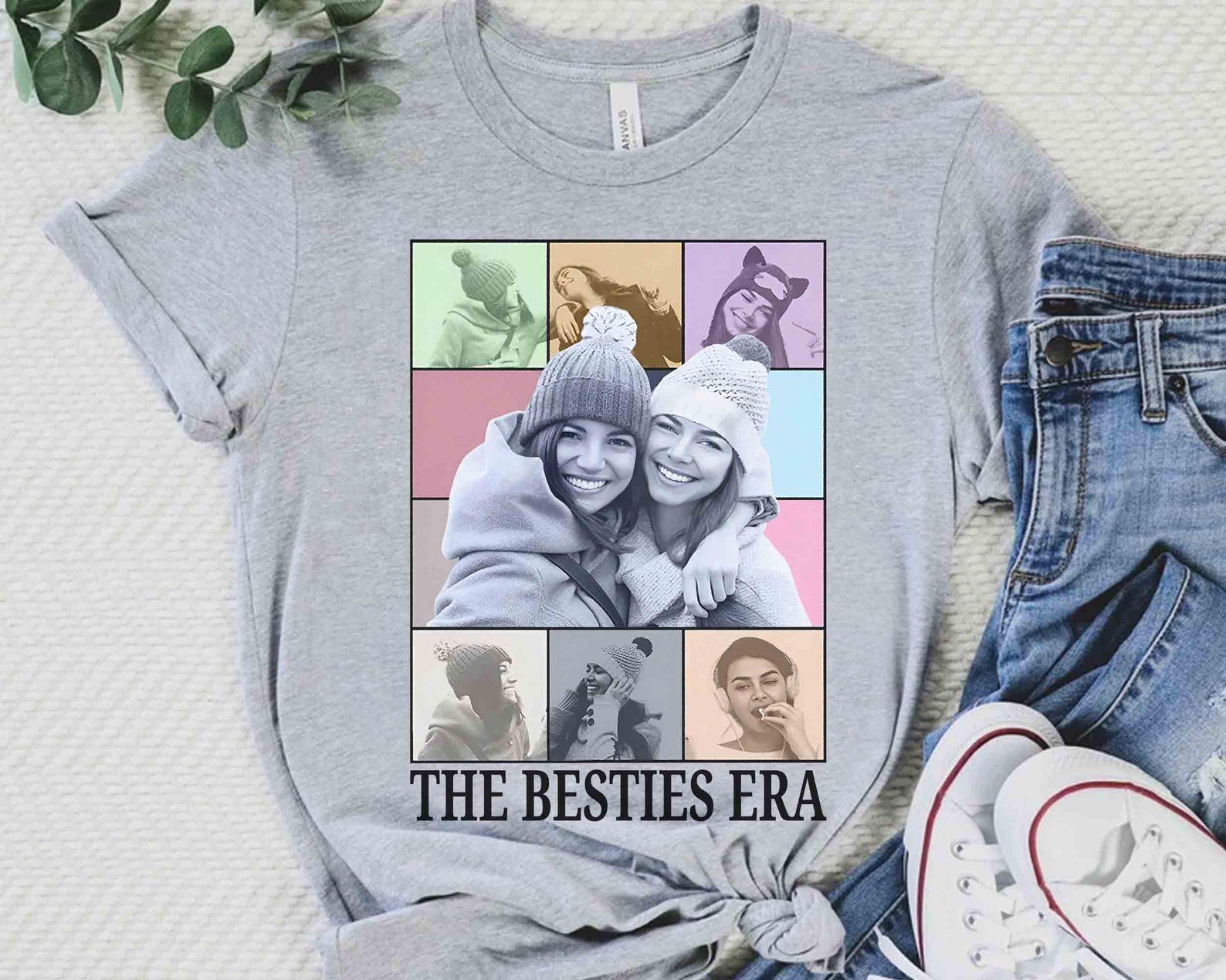 In My Besties Era Custom Your Own Photo Here T-shirt, Personalized Best ...