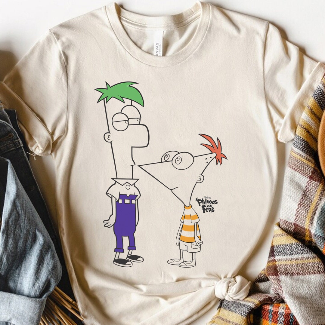 Disney Phineas and Ferb Characters Boys of Summer Shirt, Magic Kingdom ...